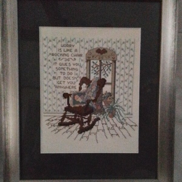 Cross Stitch Kits Rocking Chair - Etsy