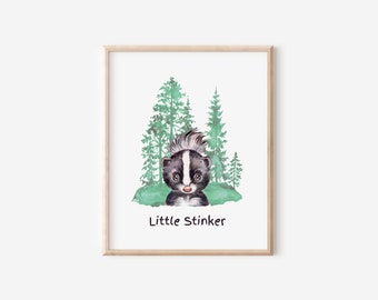 Little Stinker Print - Etsy