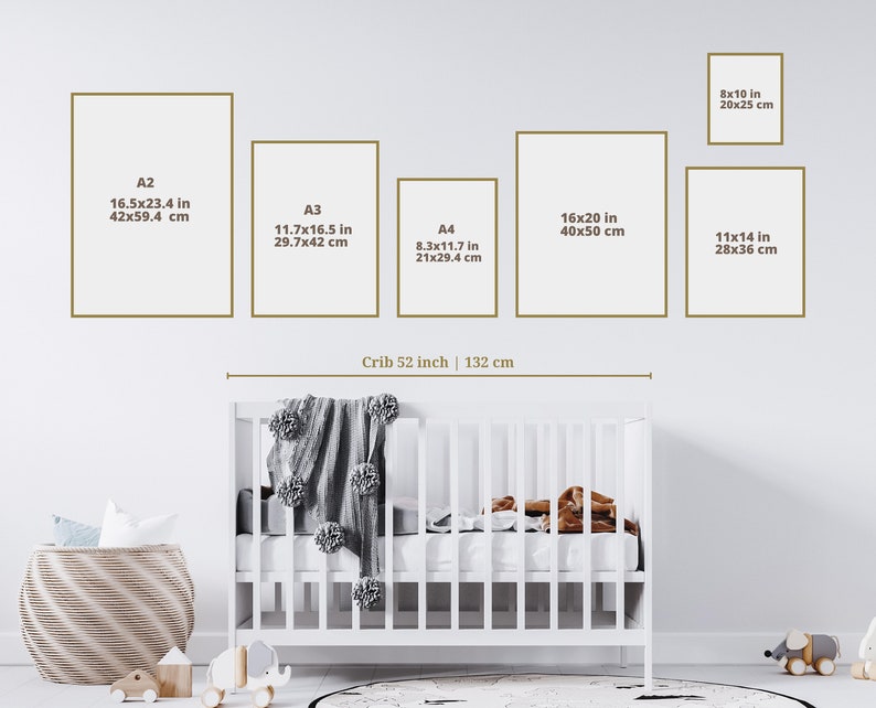 Personalized Watercolor Floral Monogram Girl Nursery Decor - Etsy