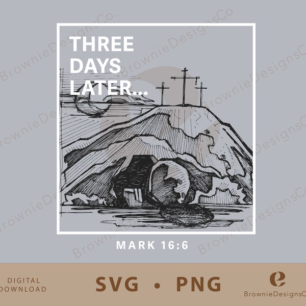 Three Days Later Svg - Etsy