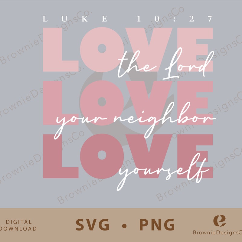 Luke 10 27 - Etsy