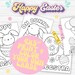 Kids Coloring Cards, Easter Coloring Page, Easter Bunny Printable Color ...
