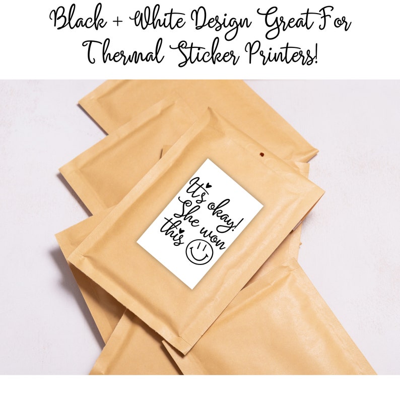 Thermal Printer Label Bundle, DIGITAL Label,thermal Sticker Designs PNG ...