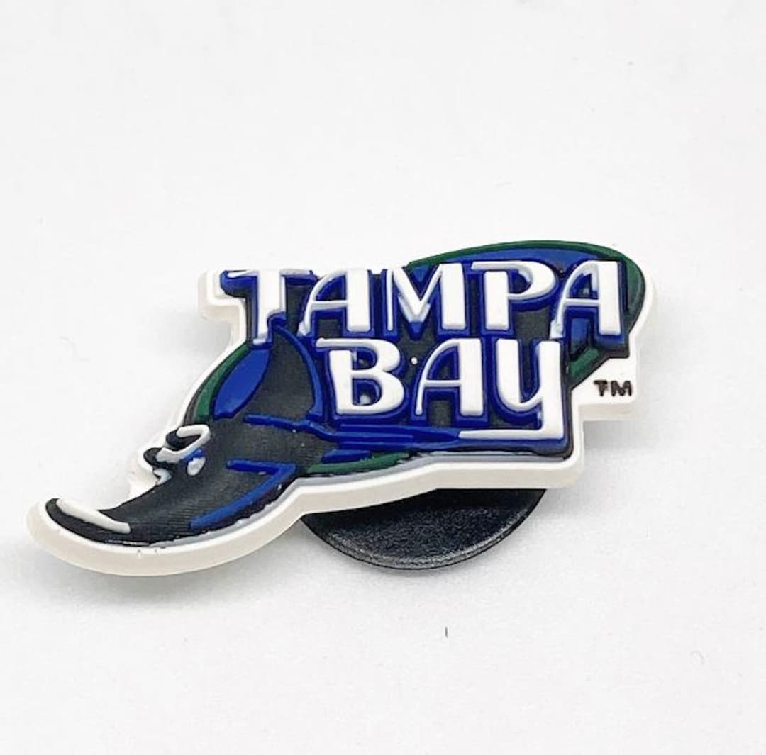 Tampa Rays MBL Team - Jibbitz - Official Authentic Shoe Charm - Rare ...