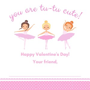 Printable Valentine's Day Cards for Kids - Instant Download - Digital ...