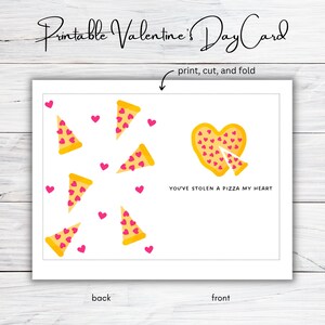 Valentine’s Day Printable Card - Instant Download - Digital Valentine’s ...