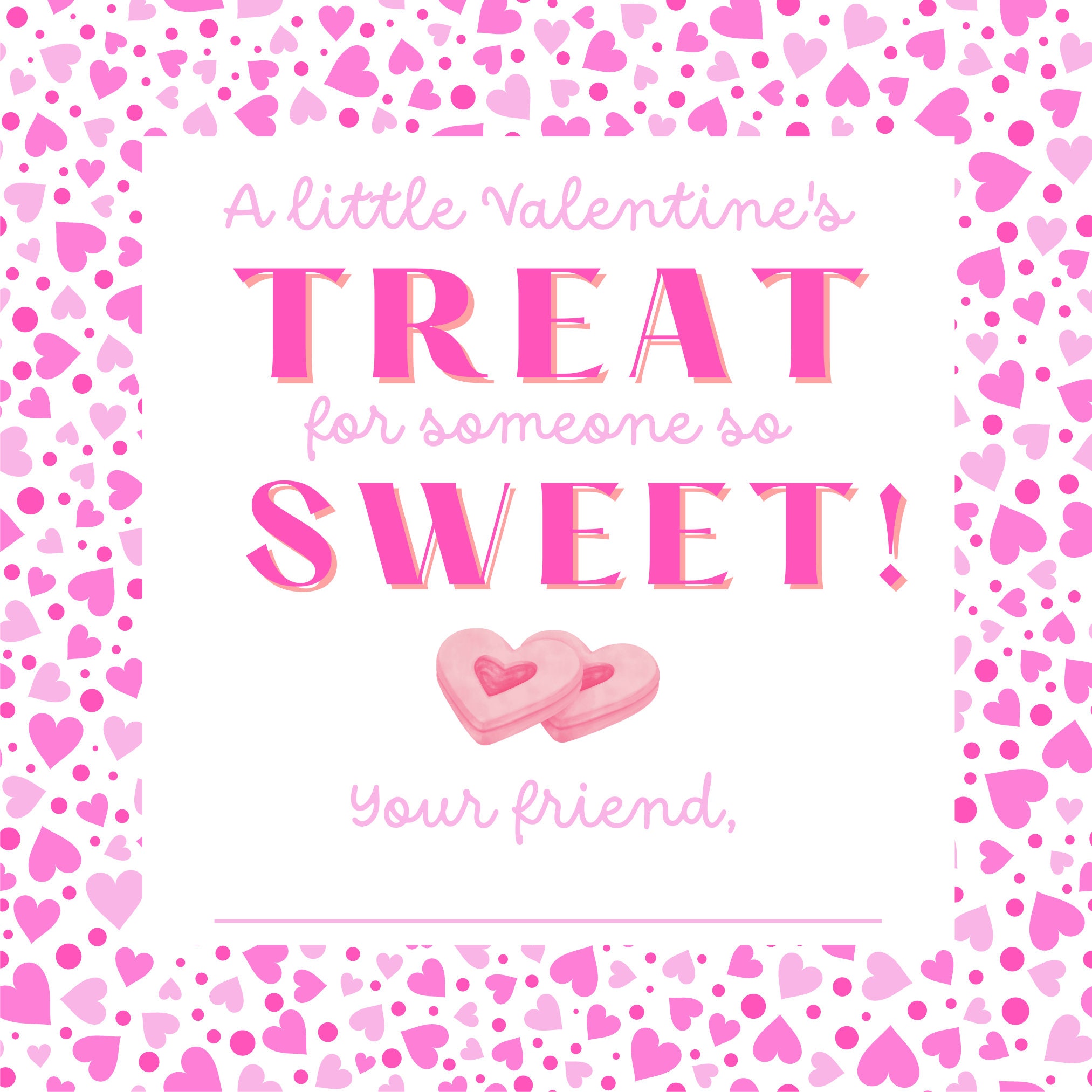 Printable Valentine's Day Cards - Instant Download - Digital Valentine ...