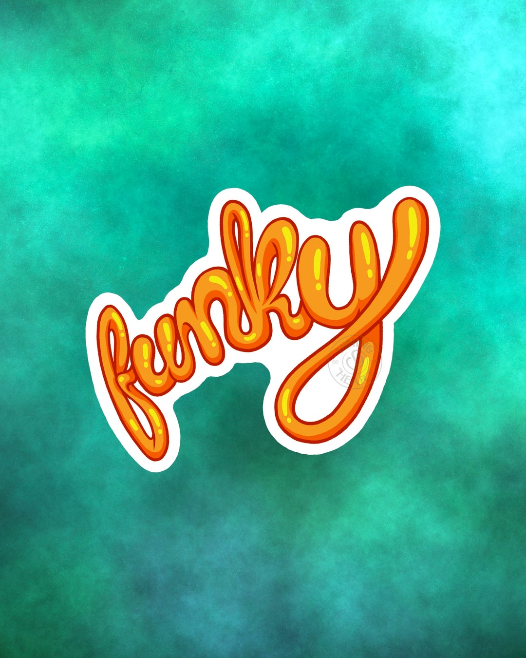 Funky Digital Art Download, PNG, PDF, Orange, Funky PNG, Funky Orange ...