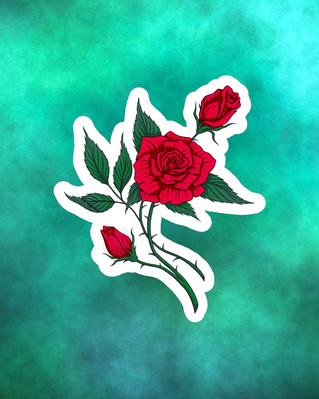 Red Rose Digital Art Download, PNG, PDF, Flower, Rose, Roses - Etsy