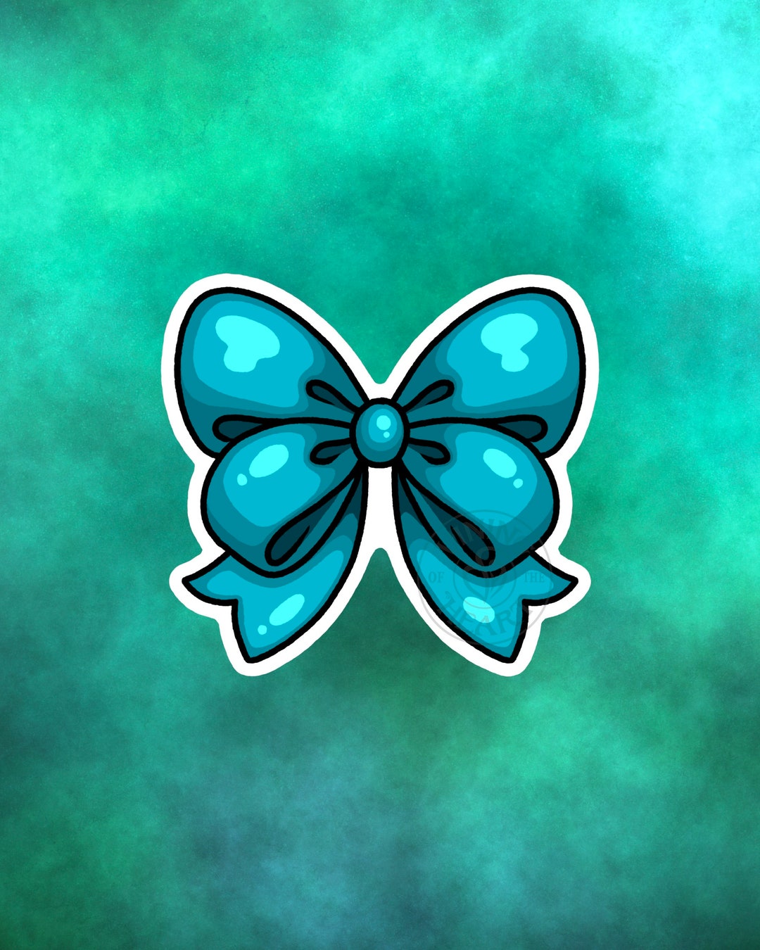 Blue Bow Digital Art Download, PNG, PDF, Cute Blue Bow, Ribbon - Etsy