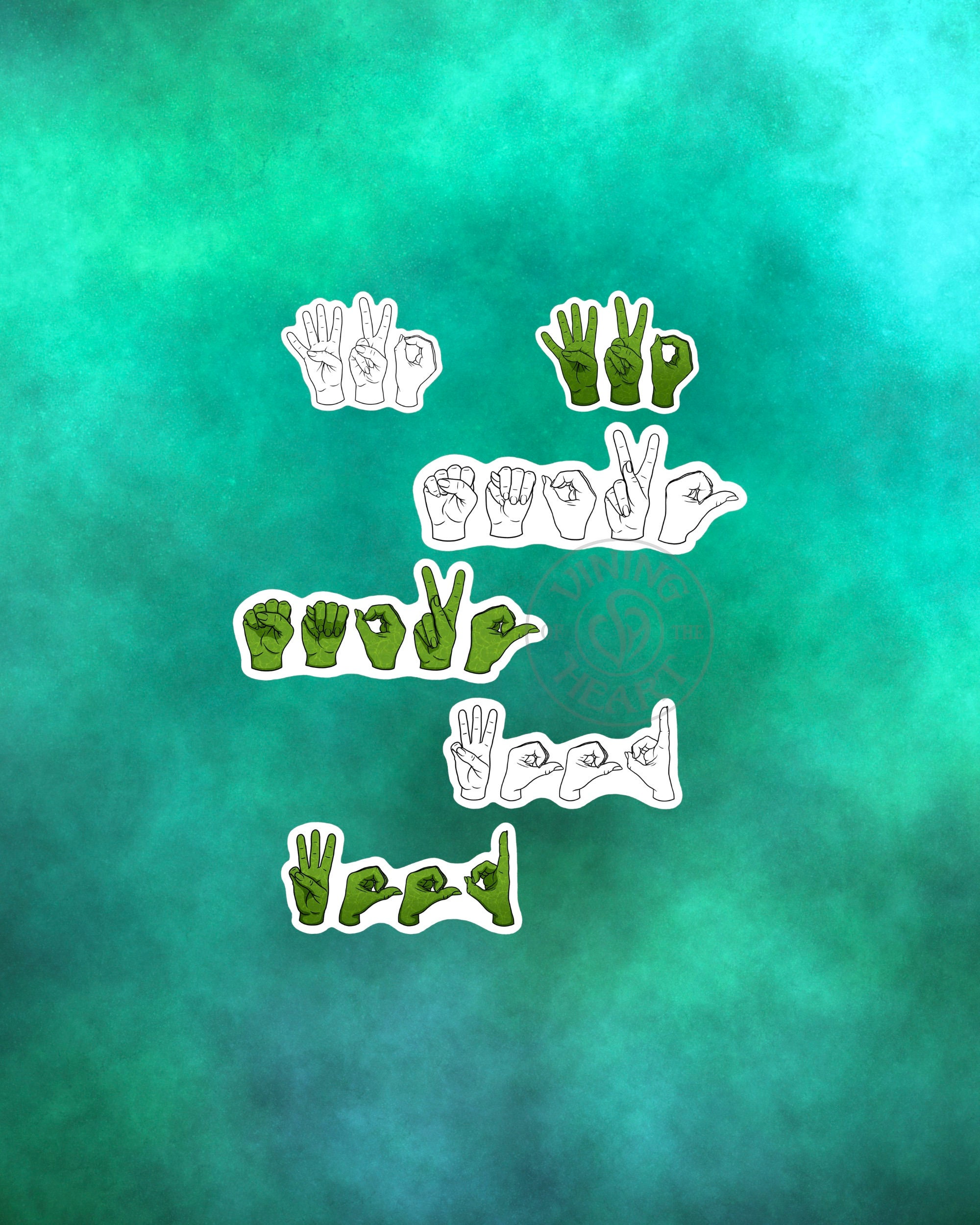 Weed ASL Bundle Digital Art, PNG, PDF, 420, 710, Smoke, Weed Png ...