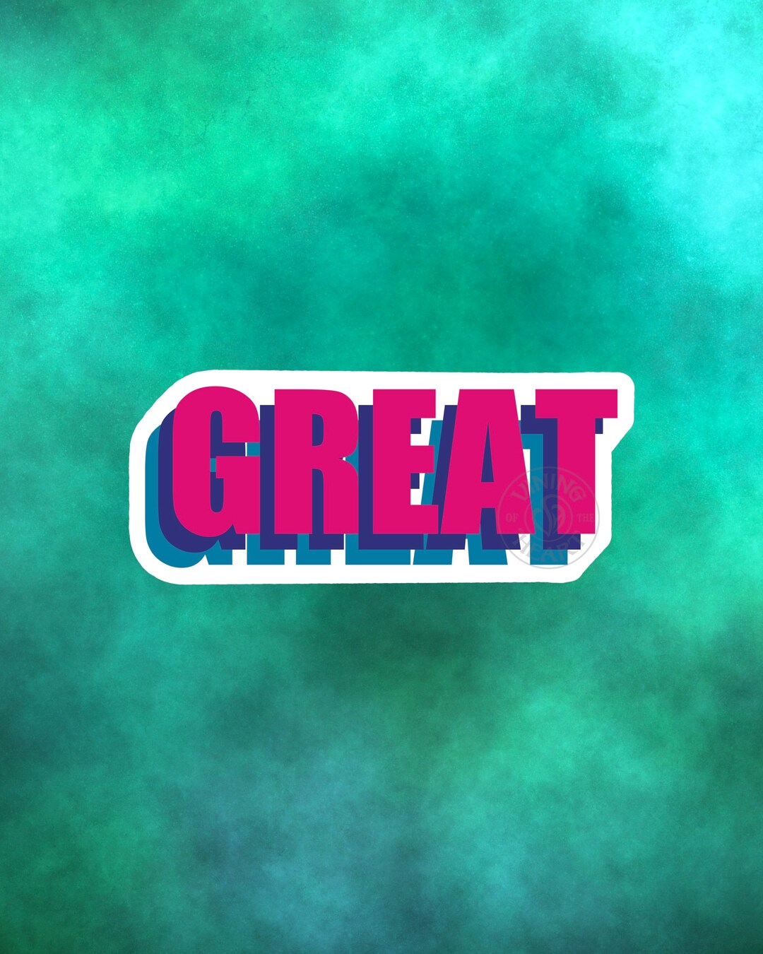 Great Digital Art Download, PNG, PDF, Word Art, Great PNG - Etsy