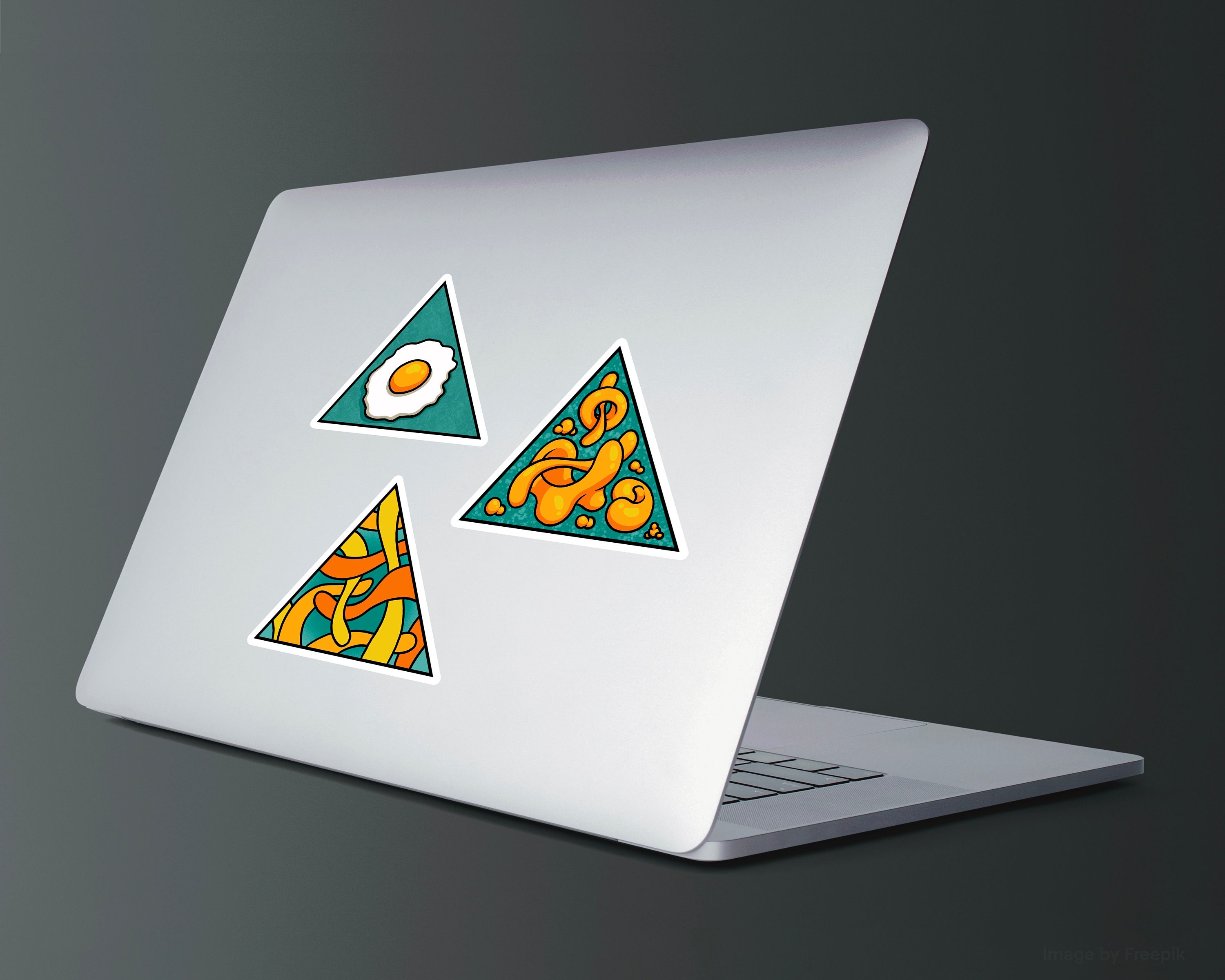 Triangle Blobs Bundle Digital Art Download, PNG, PDF, Abstract, Fun ...
