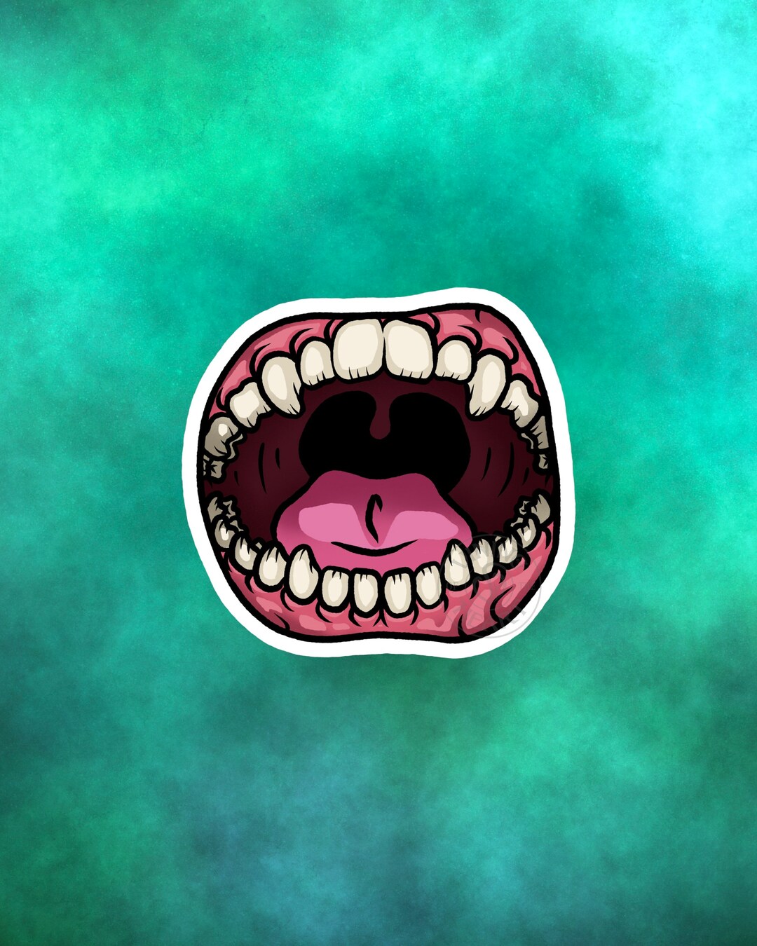 Mouth Digital Art Download, PNG, PDF, Open Mouth, Teeth - Etsy