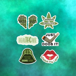 Weed 2 Bundle Digital Art Download, PNG, PDF, Weed Png, Stoner, 420 ...