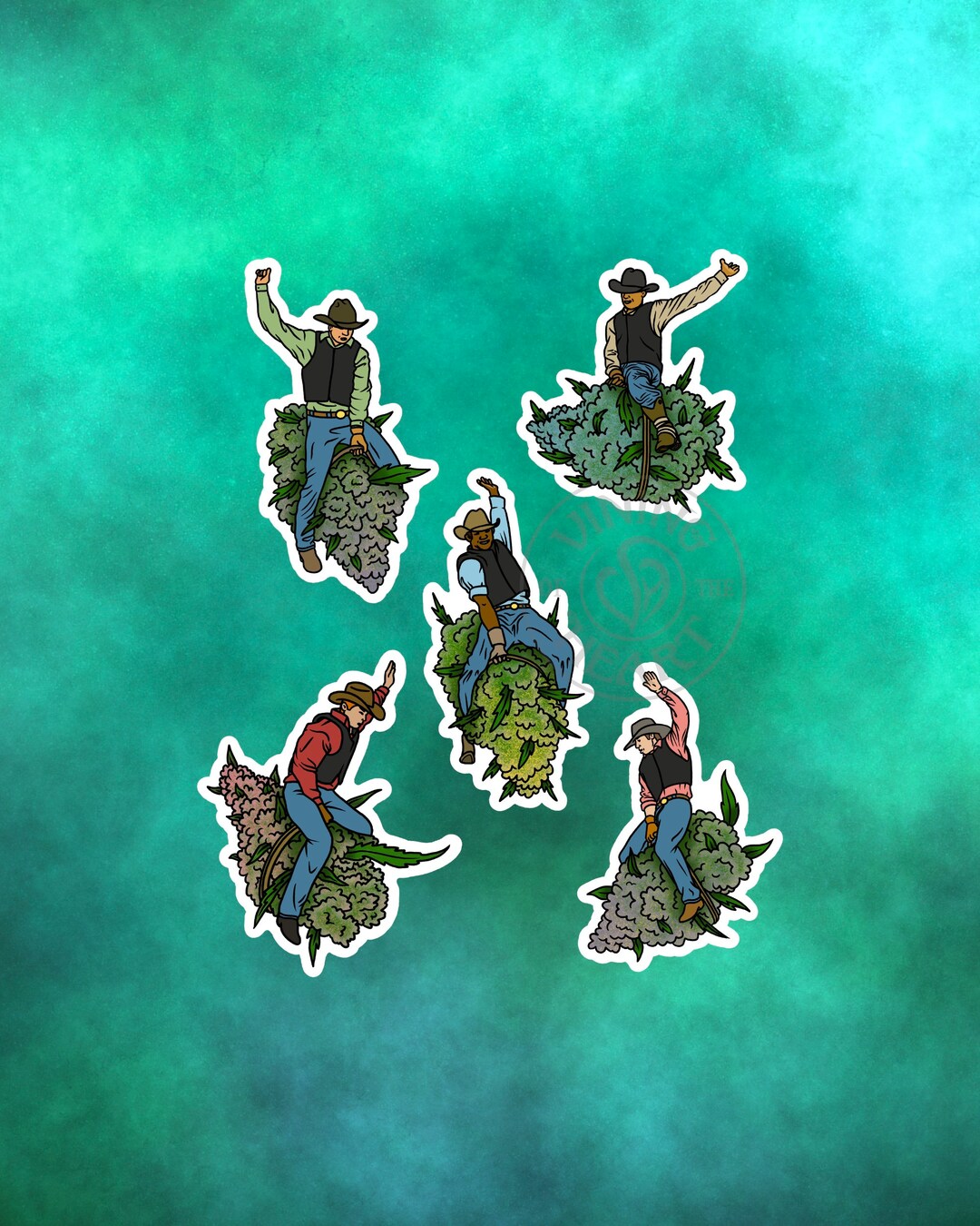 Canna-cowboys Bundle Digital Art Download, PNG, PDF, Cowboys Png ...