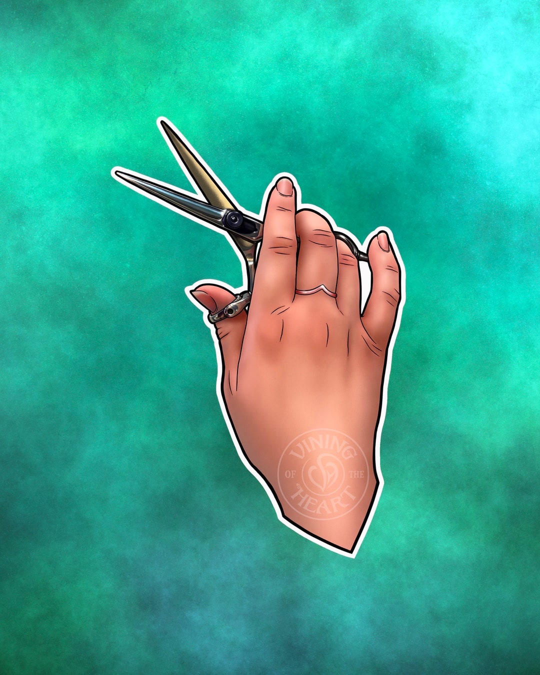 Stylist Hand Digital Art Download, PNG, PDF, Barber, Cosmetologist ...