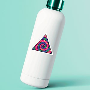 Trippy Triangle Digital Art Download, PNG, PDF, Trippy Art, Psychedelic ...