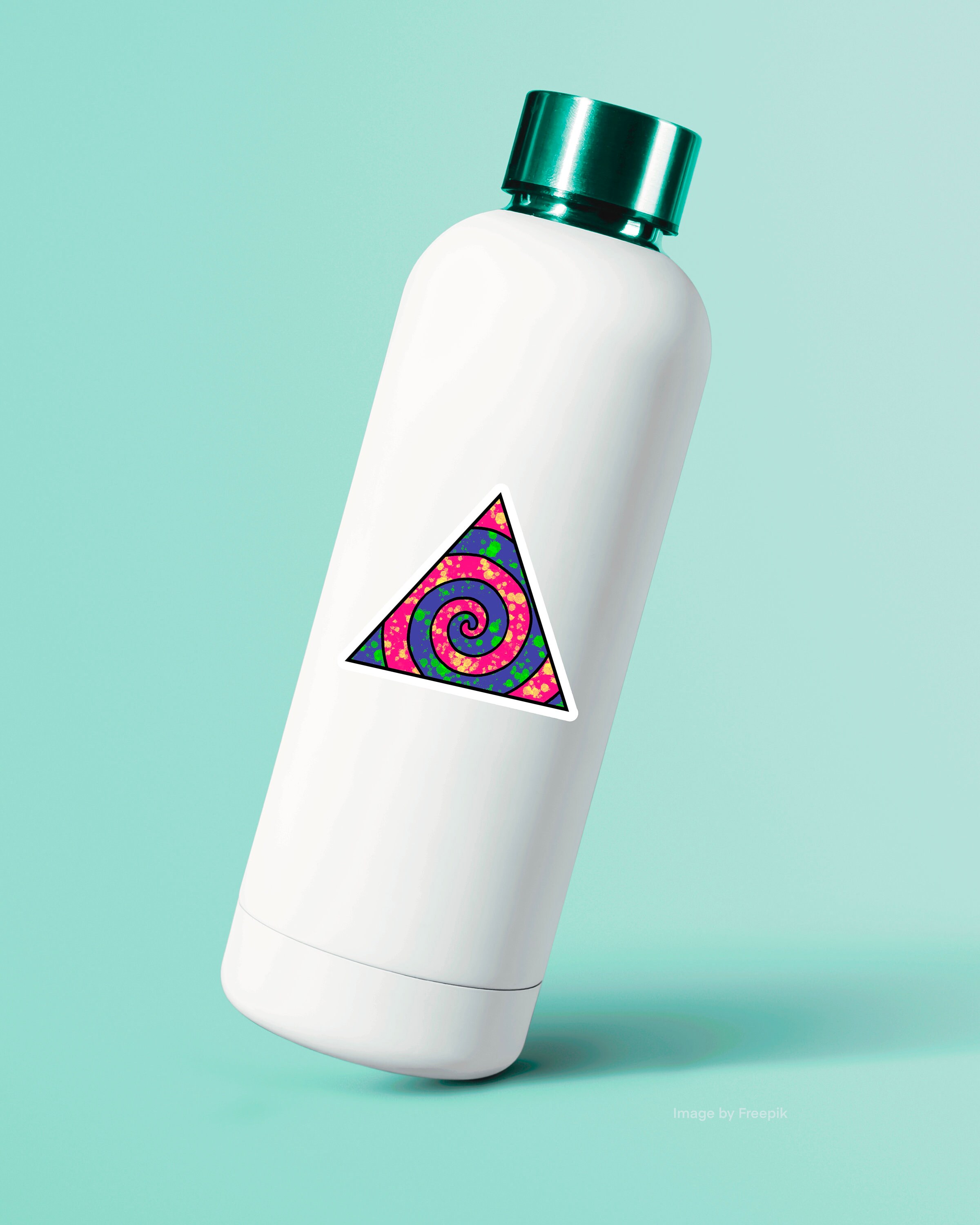 Trippy Triangle Digital Art Download, PNG, PDF, Trippy Art, Psychedelic ...