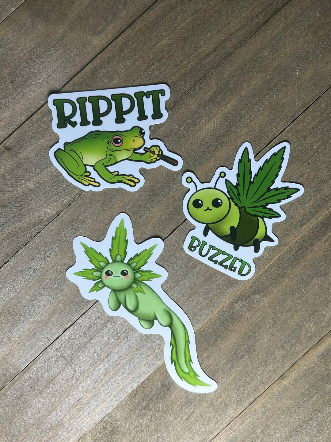 Weed Creatures Stickers 3 Inch Bundle, Weed Stickers, Creature Stickers ...