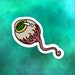 Tattoo Floating Eye #2 Digital Art Download, PNG, PDF, Eyeball, Eyeball ...