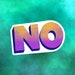 No Digital Art Download, PNG, PDF, Word No, NO, No Sticker, No Decal ...