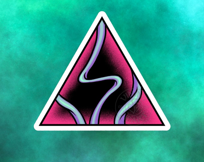 Triangle Squiggly Digital Art Download, PNG, PDF, Slime, Slimy, Gooey ...