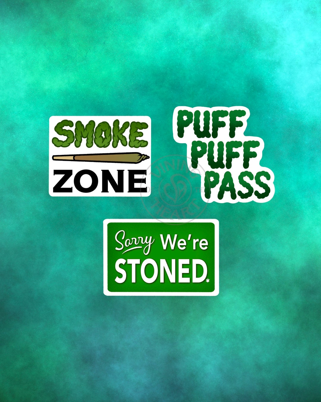 Smoke Sign Bundle Digital Art Download, PNG, PDF, 420, Cannabis ...