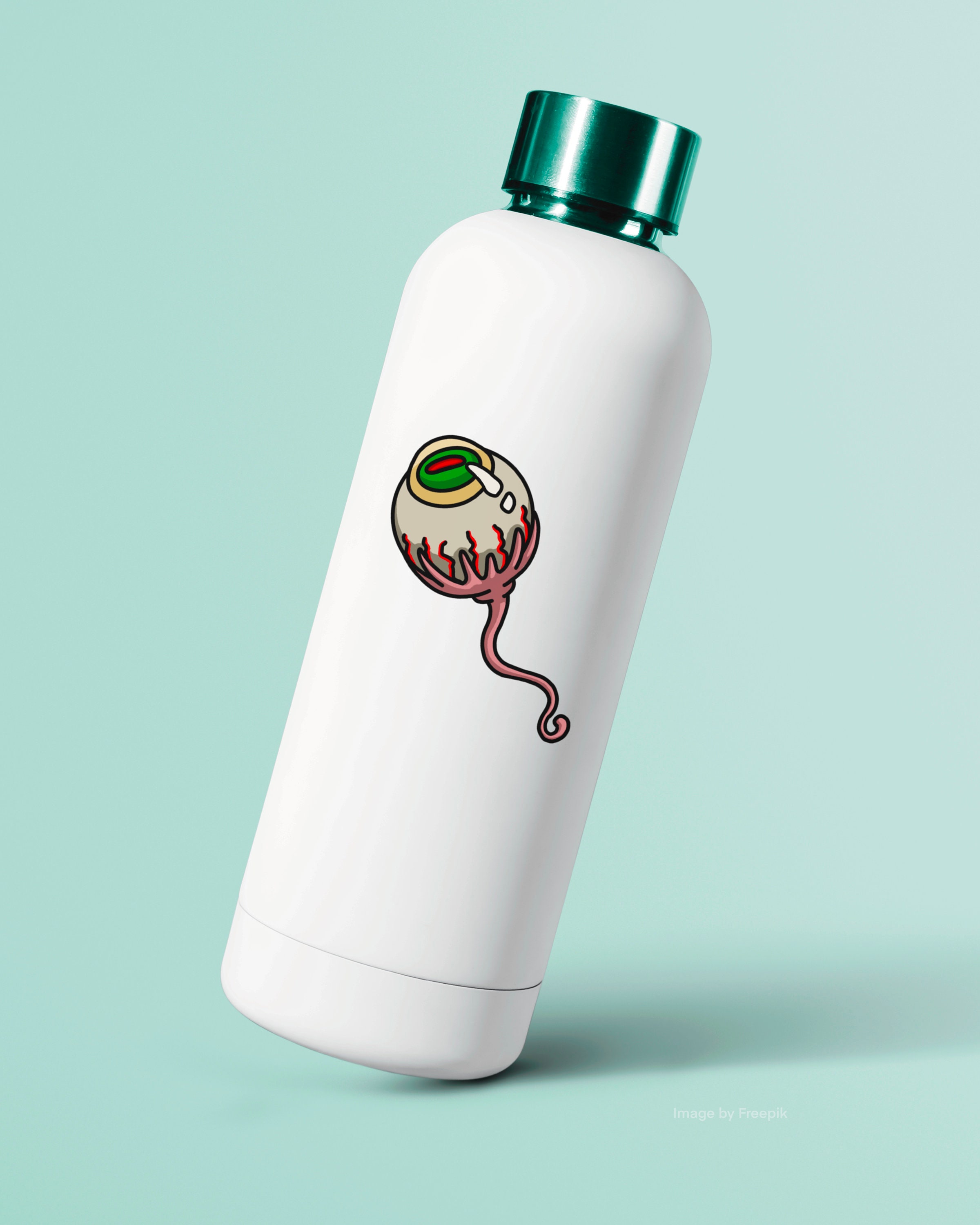 Tattoo Floating Eye #2 Digital Art Download, PNG, PDF, Eyeball, Eyeball ...