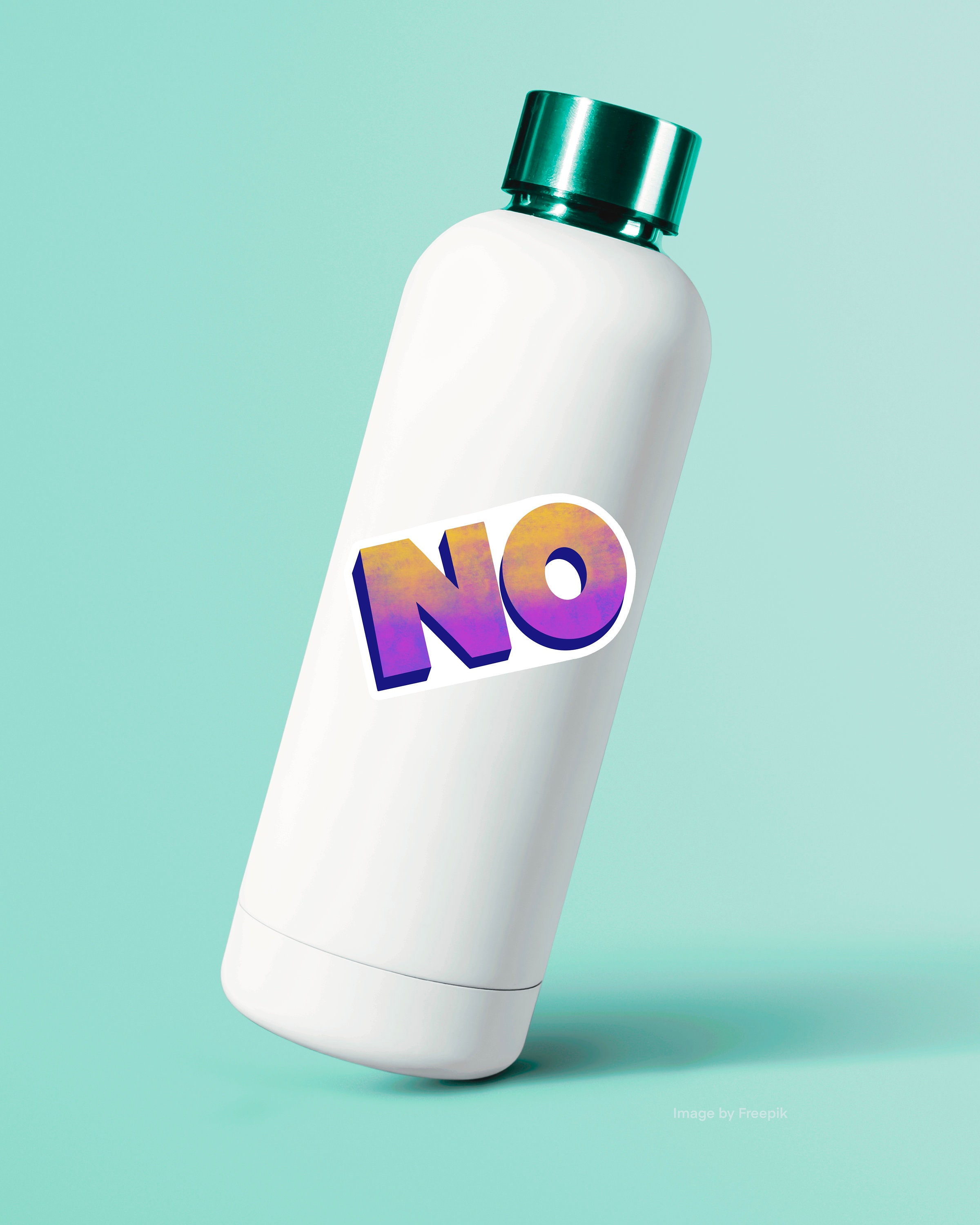 No Digital Art Download, PNG, PDF, Word No, NO, No Sticker, No Decal ...