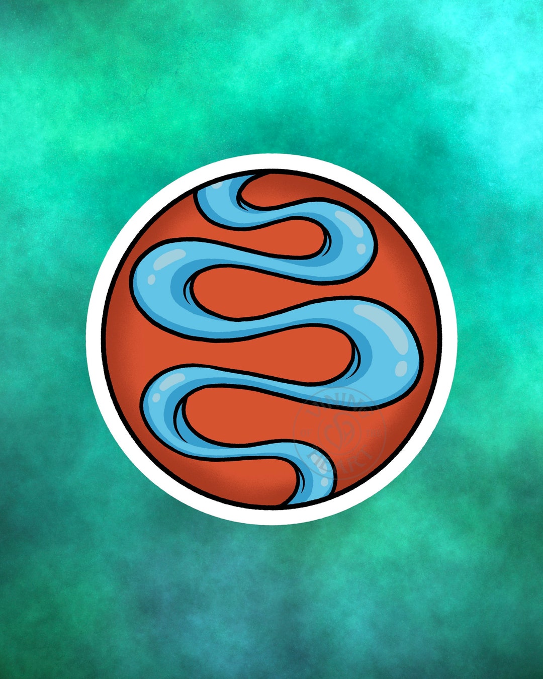 Circle Squiggly #3 Digital Art Download, PNG, PDF, Abstract, Slime - Etsy