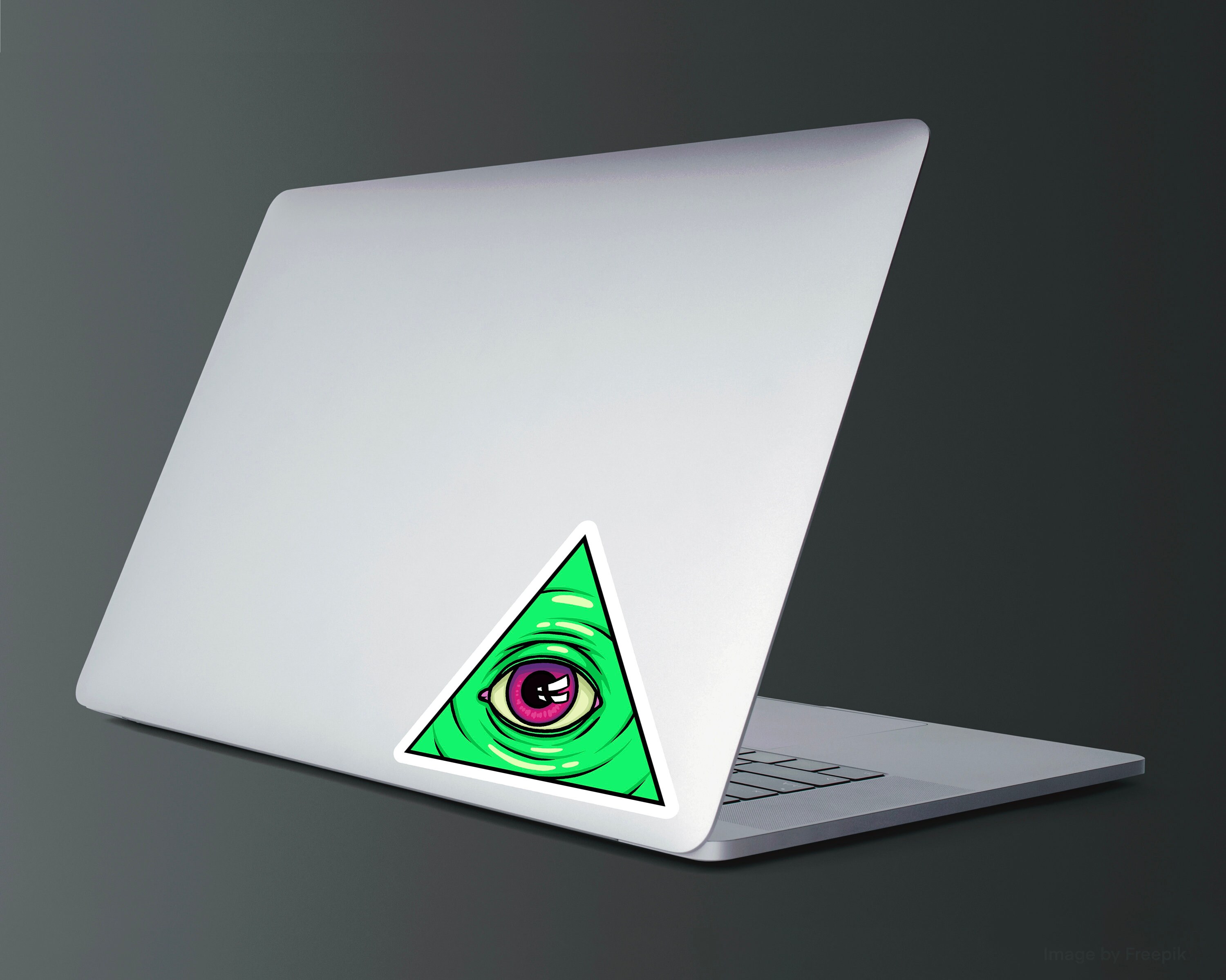 Eye Triangle Digital Art Download, PNG, PDF, Trippy, Psychedelic ...