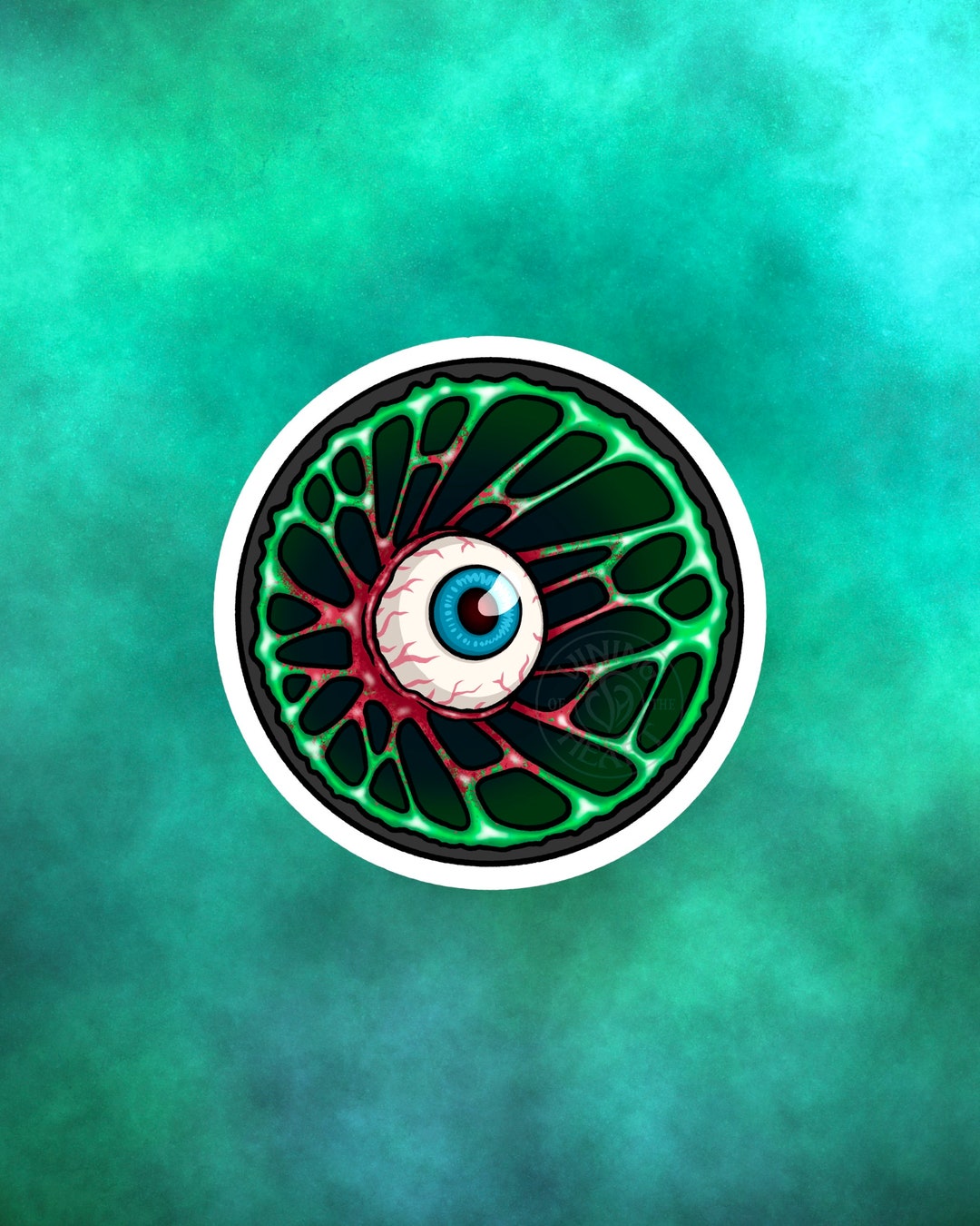 Eye Slime Digital Art Download, PNG, PDF, Creepy, Gross, Halloween ...