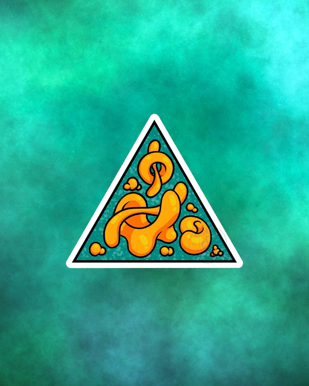 Triangle Blobs #2 Digital Art Download, PNG, PDF, Abstract, Psychedelic ...