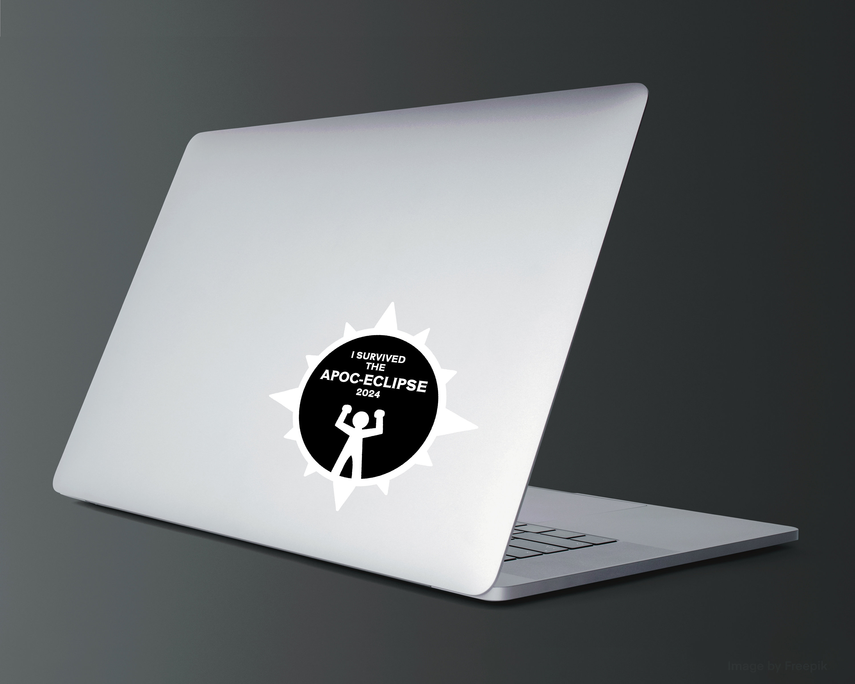 Eclipse 2024 Decal, PNG, PDF, I Survived the Apoc-eclipse Digital Art ...