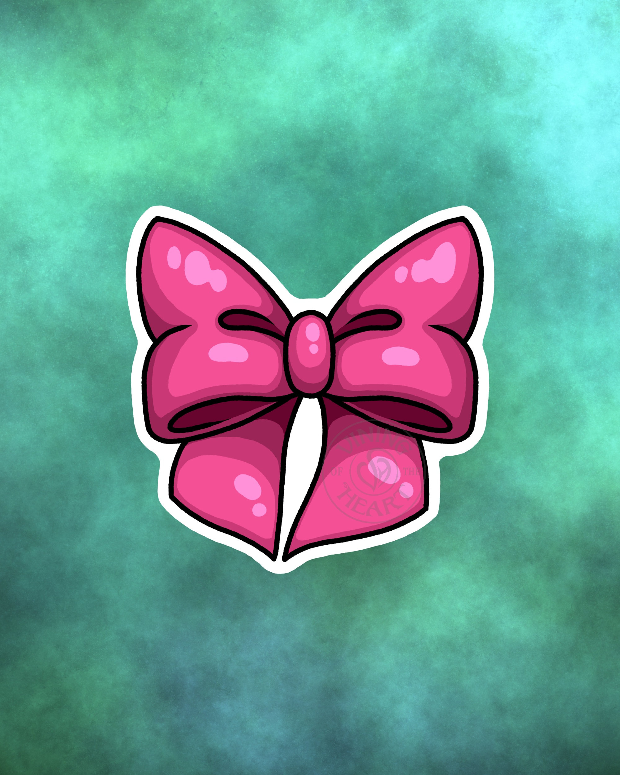 Pink Bow Digital Art Download, PNG, PDF, Cute Bow, Ribbon - Etsy