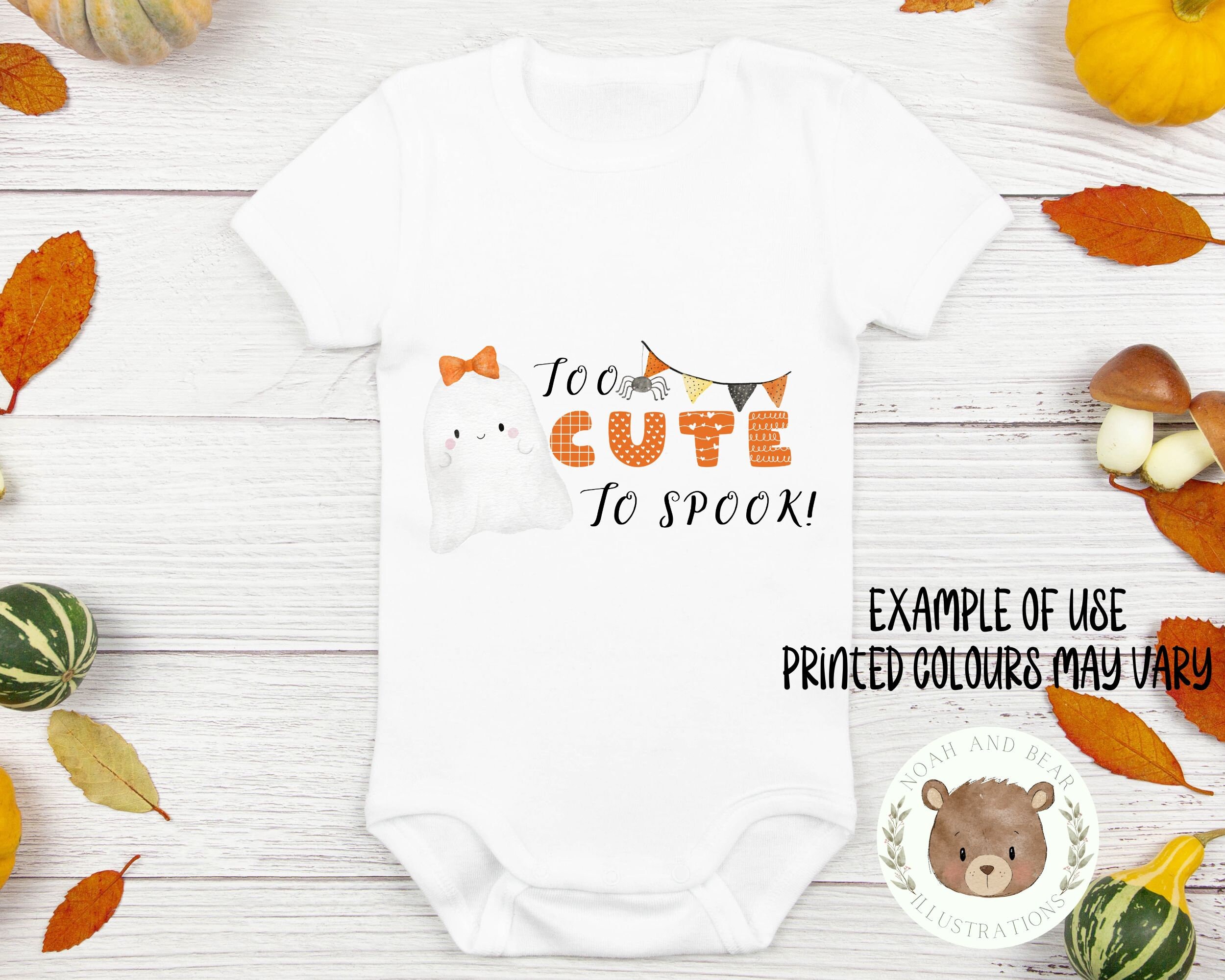 Cute Girl Ghost Clipart PNG, Too Cute to Spook Cute Ghost Clipart ...