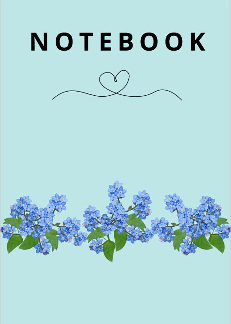 Romantic Notebook Cover - Etsy