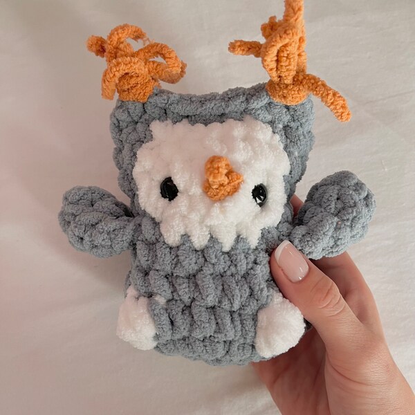 Mini Crochet Owl - Etsy