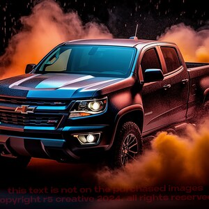 Wallpaper Set: 4 Images Chevrolet Colorado Truck, 4K and HD Resolution ...