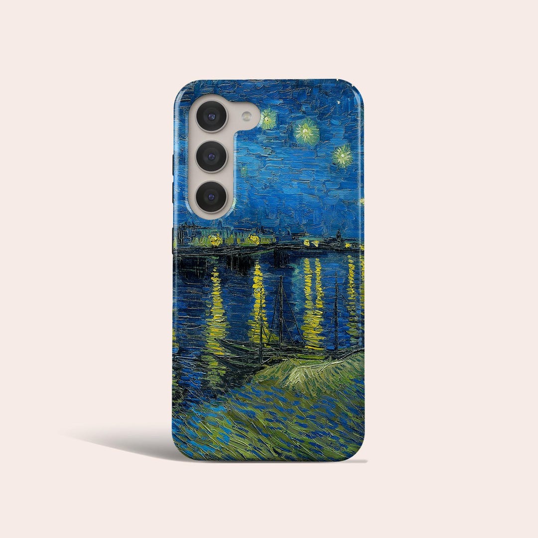 Vincent Van Gogh Phone Case Starry Night Over the Rhone Cover Fit for ...