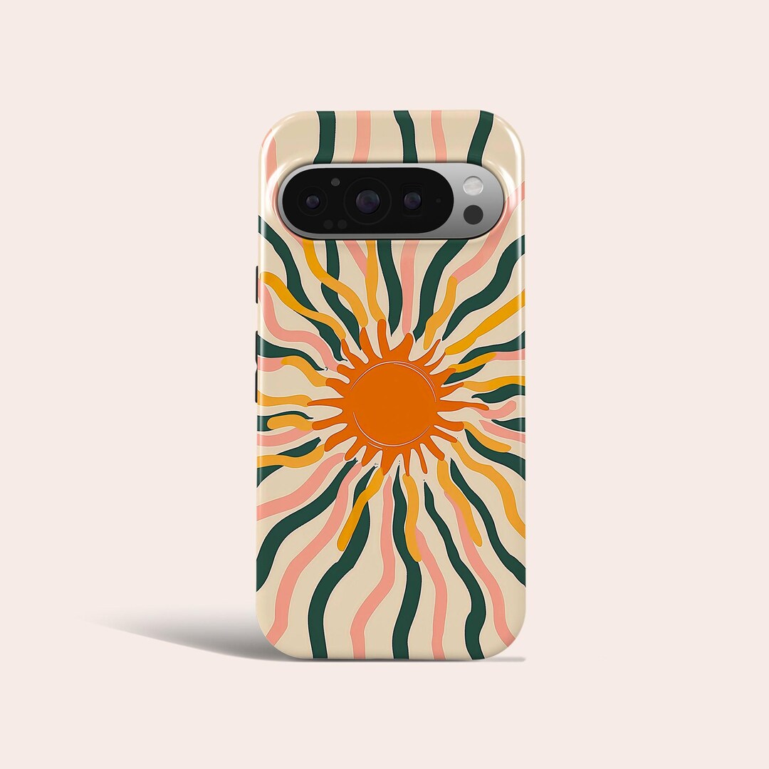 Sunrise Phone Case Abstract Art Phone Cover Fit for Google Pixel 10 Pro ...