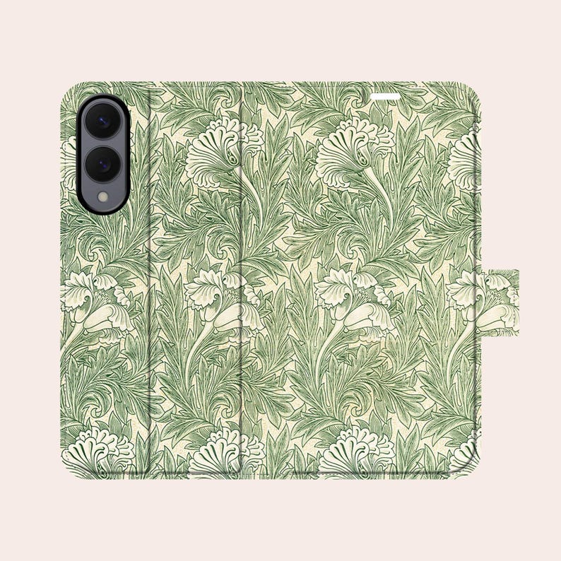 William Morris Print Phone Case William Morris Leather Wallet Phone ...