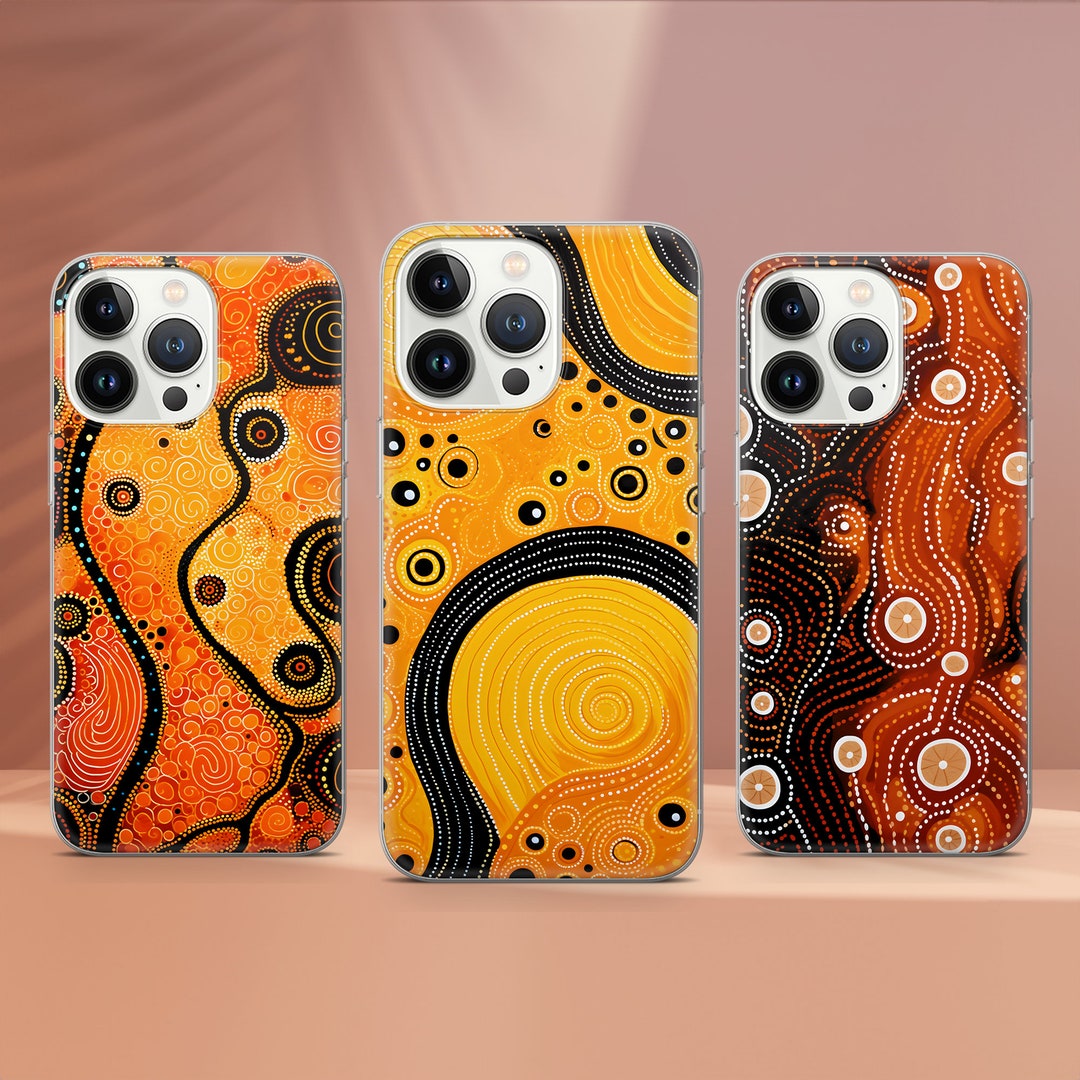 Aboriginal Art Phone Case Australian Painting Art Cover Fit for iPhone ...