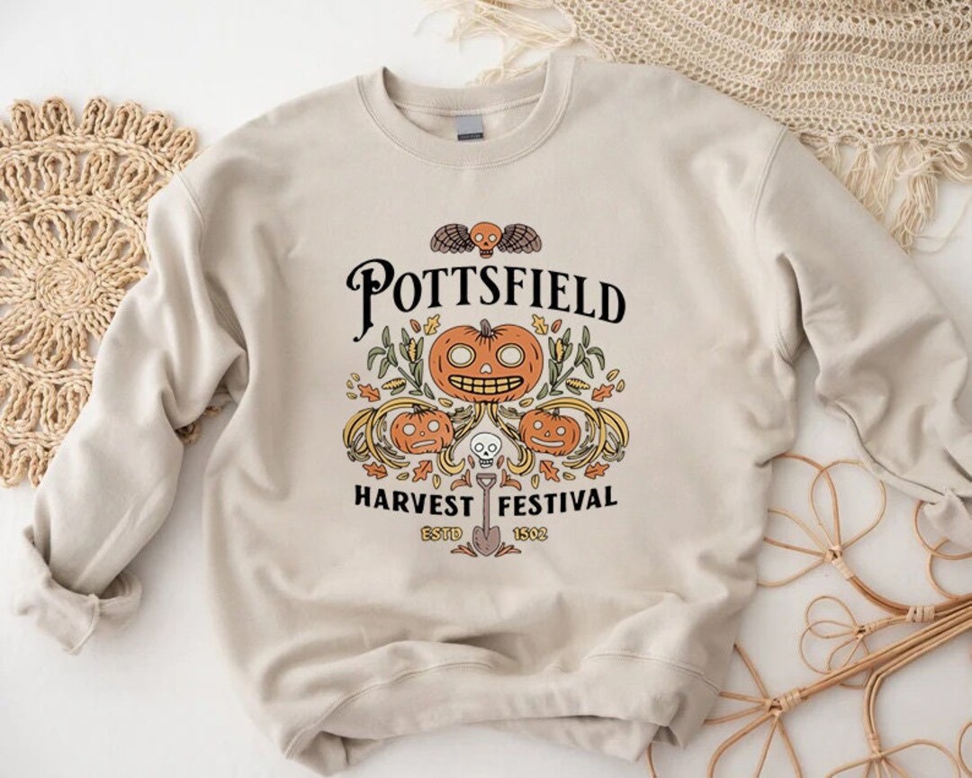 Pottsfield Harvest Festival SVG, Gift for Autumn, Autumn Harvest PNG ...