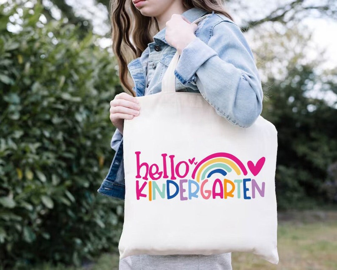 Hello Kindergarten PNG | Kindergarten Student SVG, First Day of School ...