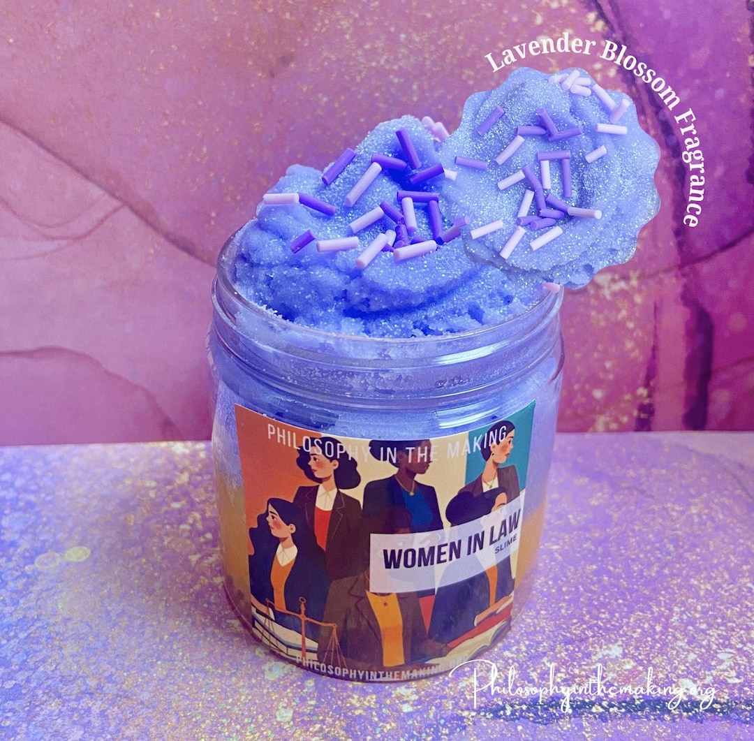Slime Shop, Lavender Blossom Women in Law Cloud Slime, Aromatherapy ...