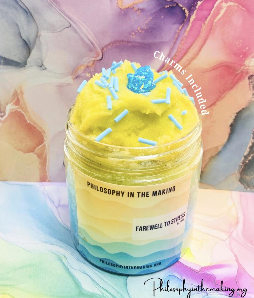 Slime Shop, Farewell to Stress Cloud Slime, Aromatherapy Slime, Therapy, Stress Toy, Sensory Toy ...