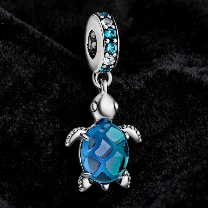 Pandora Blue Charms - Etsy