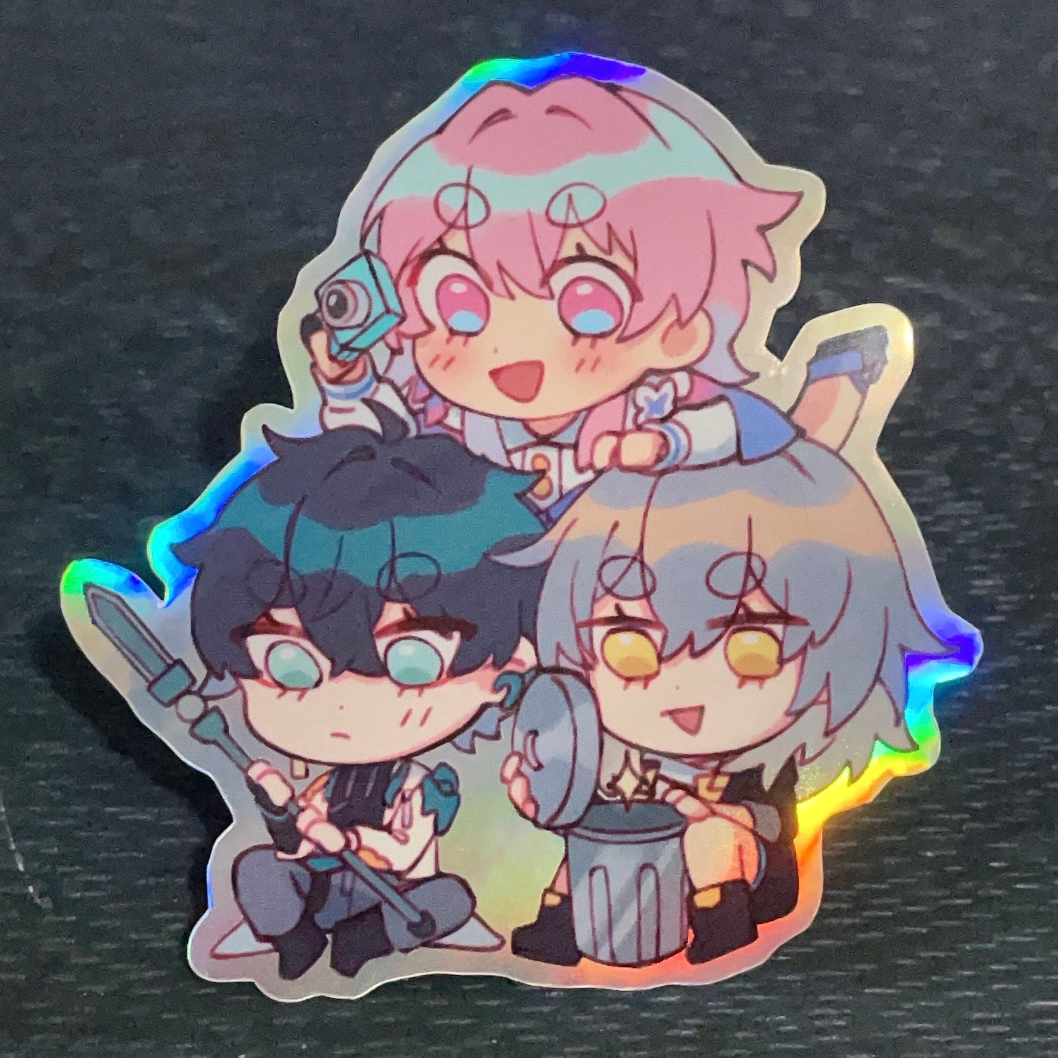 STICKER Astral Express Trio Honkai Star Rail - Etsy